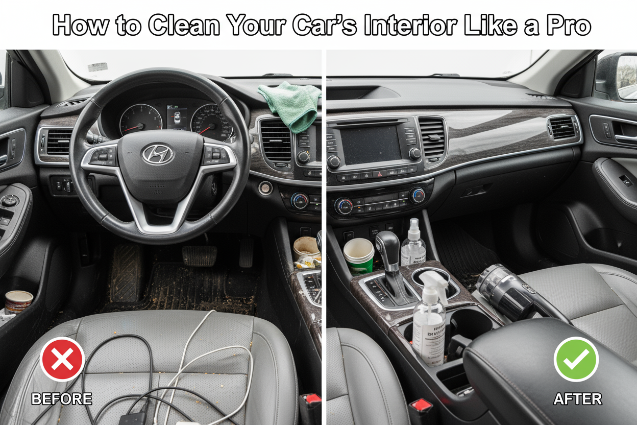 How to Clean Your Car’s Interior Like a Pro – RideWithChuck
